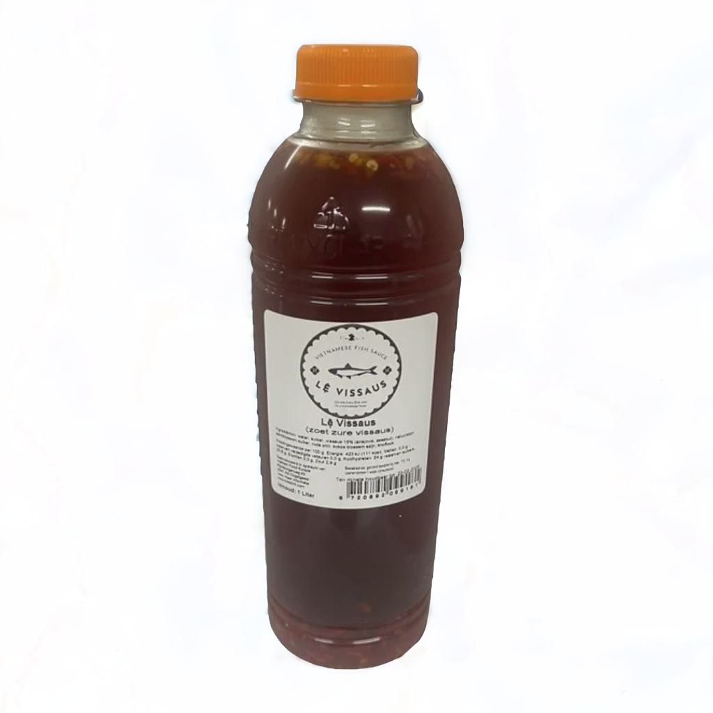 Lệ Vissaus - Ready to use fish sauce - 1 liter bottle - Miss Linh